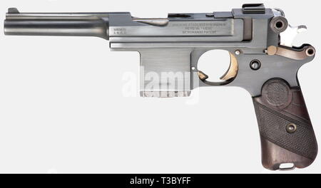 A Bergmann-Bayard Mod. 1908, cal. 9 mm Bergmann, no. 12742. Matt Stock ...