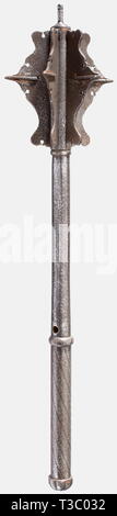 A German or Italian mace, 2nd half of the 16th century. The head with ...