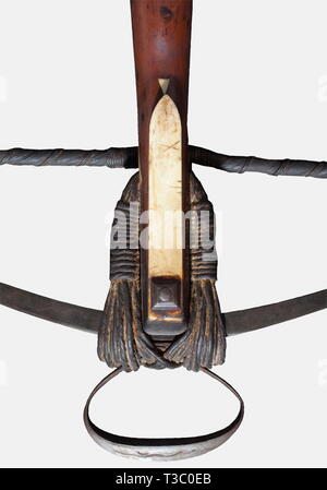 A German heavy crossbow cranequin, late 16th century Circular gear-box ...