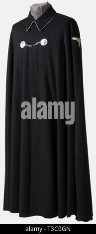 A cloak to the black uniform, for SS-leaders Cloak of black woolen ...