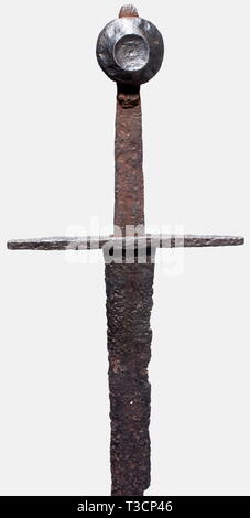 A German knightly hand-and-a-half sword, Passau, middle of the 14th ...