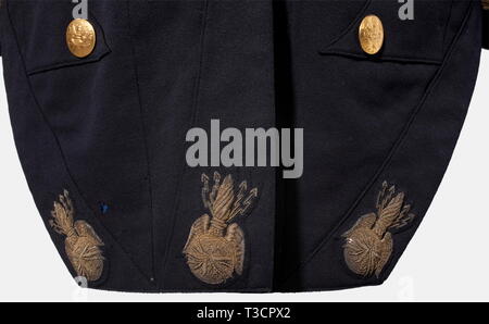 A coat for a brigadier general (1814), period of the First Restoration ...