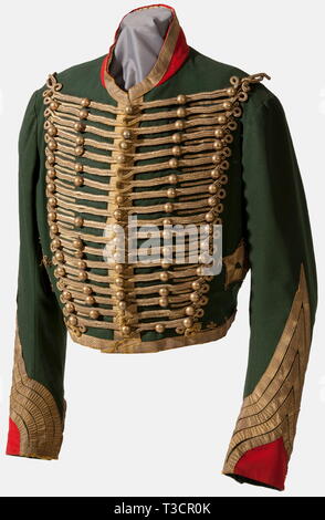 Colonel Emile Félix Count Fleury (1815 - 1884), a dolman as colonel of ...