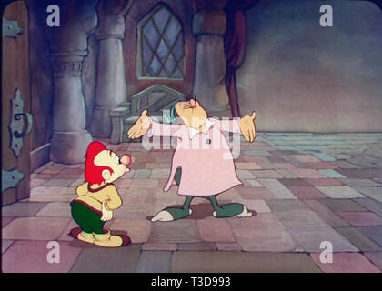 Gulliver and the little people of Lilliput Stock Photo - Alamy