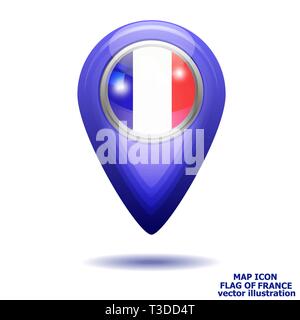 France map icon, simple style Stock Vector Image & Art - Alamy