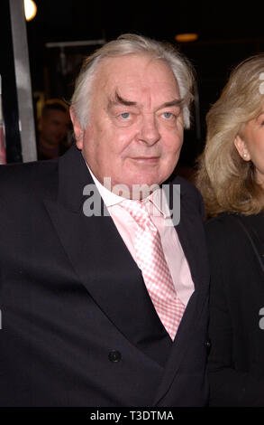 DAVID HEMMINGS SPY GAME WORLD PREMIERE LOS ANGELES USA 19 November 2001 ...