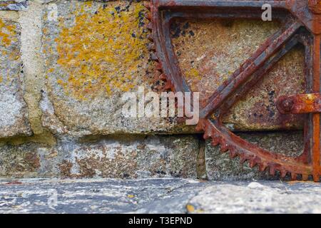 Rusty Cog Wheel Stock Photo - Alamy
