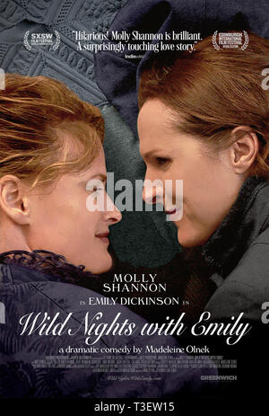 WILD NIGHTS WITH EMILY, from left: Brett Gelman as Thomas Higginson ...