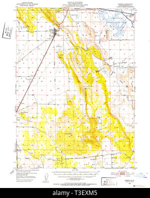 Dorris, California, map 1950, 1:62500, United States of America by ...