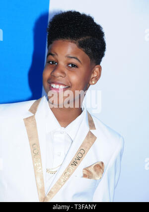 JD McCrary attends the premiere of 'Little' at the Regency Village ...