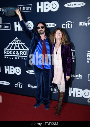 NEW YORK, NEW YORK - MARCH 29: Mike Campbell, Marcie Campbell attends ...