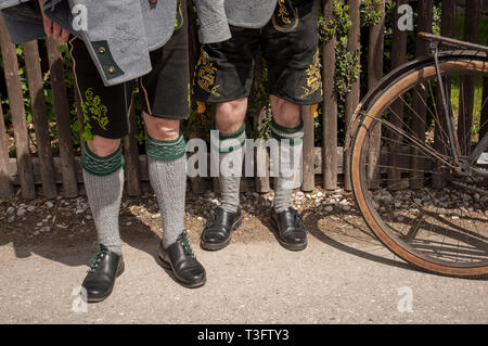 Traditional austrian and bavarian lederhosen (leather pants) for sale ...