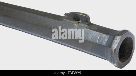 A German hand cannon, 2nd half of 15th century. Bronze with beautiful ...