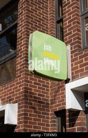Sign outside a Job Centre Plus on 29th March 2023 in London, United ...