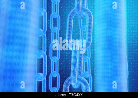 Blockchain concept: Cryptocurrency Security on computer keyboard background Stock Photo - Alamy