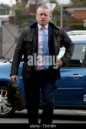 Roddy Dunlop QC, representing Airbus, leaving the Fatal Accident ...