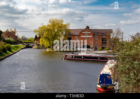 Shardlow Marina And Canal Derbyshire Stock Photo: 85968591 - Alamy