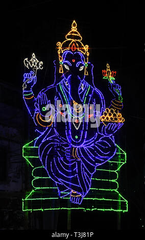 Hindu god images. Ganesh, Krishna, Radha, Shiva Durga, Hanuman Stock ...