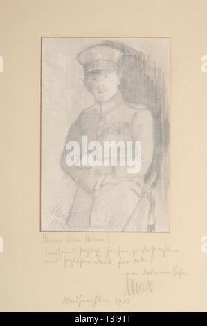 First Lieutenant Max Immelmann (1890 - 1916), a letter to his mother ...