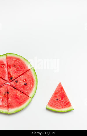 Creative scandinavian style flat lay top view of fresh green asparagus ...