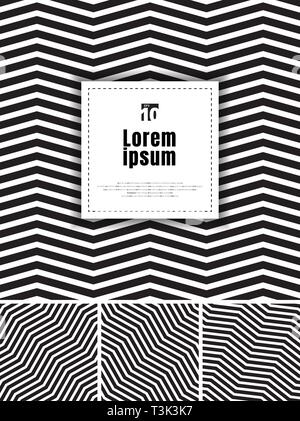 Template black line box set. Outline product packaging gift boxes ...