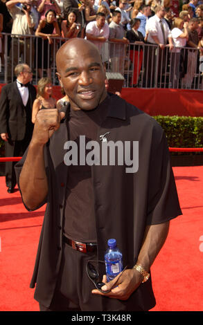 Evander Holyfield at the Annual ESPY Awards, held at the Nokia Theatre ...