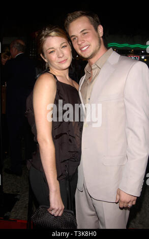 Singer LEANN RIMES & husband at the world premiere, in Los Angeles, of ...