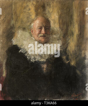 Antonio Mancini (1852-1930), Self Portrait of the Italian painter ...