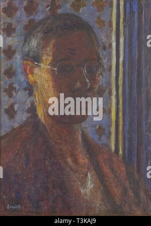 Pierre Bonnard (1867-1947) Self portrait painting of the French Post ...