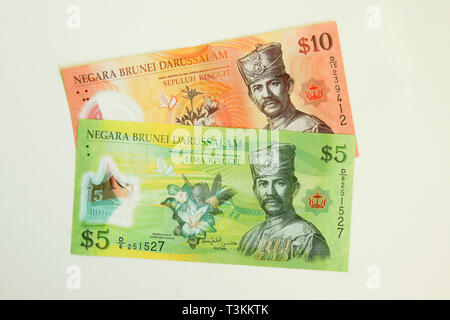 Currency of the Sultanate of Brunei (ringgit Stock Photo - Alamy