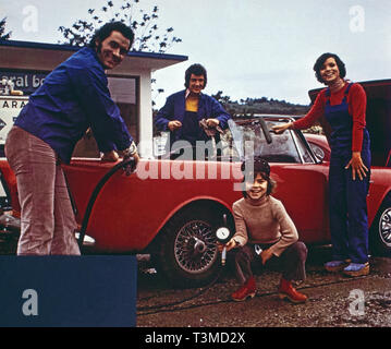 Die lustigen Vier von der Tankstelle, Österreich/Deutschland 1972 ...