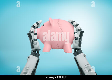 3D rendering of network holding in hand Stock Photo - Alamy