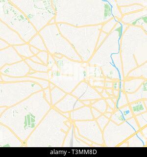 Street roads map of MONTPELLIER, FRANCE Stock Vector Image & Art - Alamy