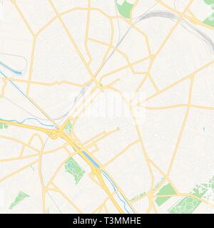 vector city map of Reims, France Stock Vector Image & Art - Alamy