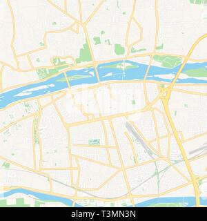 Street roads map of TOURS, FRANCE Stock Vector Image & Art - Alamy