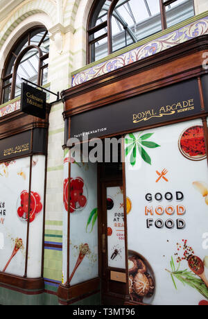original Colmans mustard store in Norwich Norfolk Stock Photo - Alamy