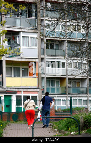 High rise flats, Hillfields, Coventry, UK Stock Photo - Alamy