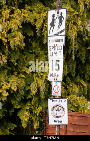 children playing road signs warning triangles designed by children kids ...