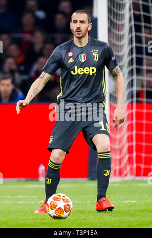 AMSTERDAM, Football,10-04-2019, Stadium Johan Cruyff Arena. Champions ...