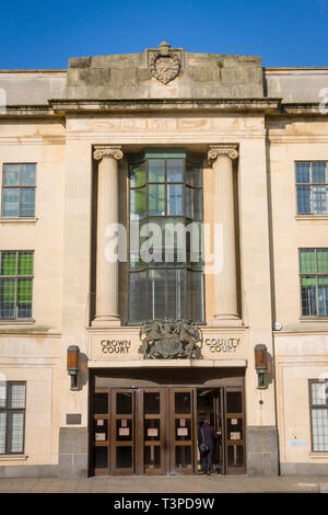 Oxford crown court Oxfordshire England GB UK EU Europe Stock Photo - Alamy