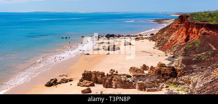 View of the red cliffs of Pender Bay, Dampier Peninsular from Aalin's ...