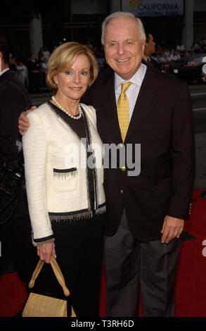 Former Los Angeles Mayor Richard J. Riordan, right, and Wife Nancy Daly ...