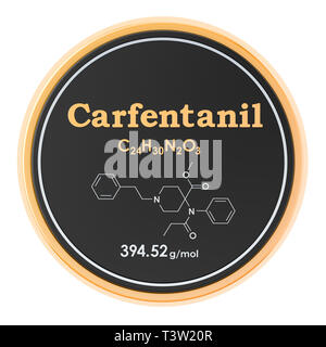 Carfentanil drug molecule Stock Photo - Alamy