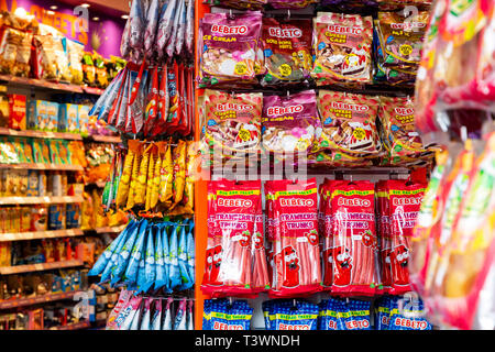 Sweet Shop in London England United Kingdom UK Stock Photo - Alamy