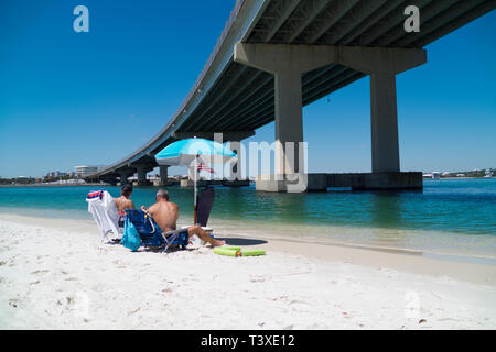 Perdido Pass bridge in Orange Beach, Alabama Stock Photo - Alamy