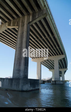 Perdido Pass bridge in Orange Beach, Alabama Stock Photo - Alamy