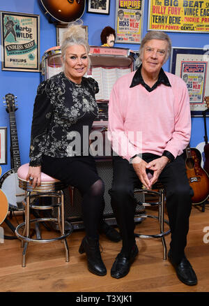 Kim Wilde joins her father Marty Wilde at his home in Hertfordshire to ...