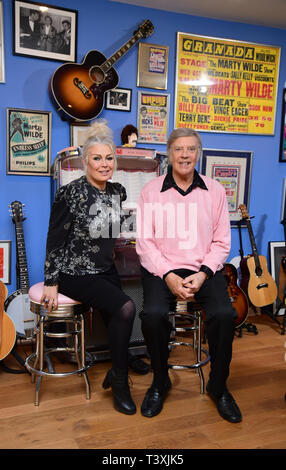 Kim Wilde joins her father Marty Wilde at his home in Hertfordshire to ...