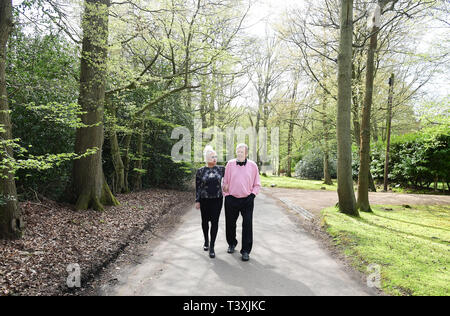 Kim Wilde joins her father Marty Wilde at his home in Hertfordshire to ...