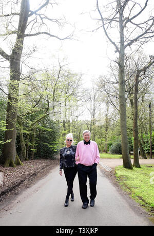 Kim Wilde joins her father Marty Wilde at his home in Hertfordshire to ...